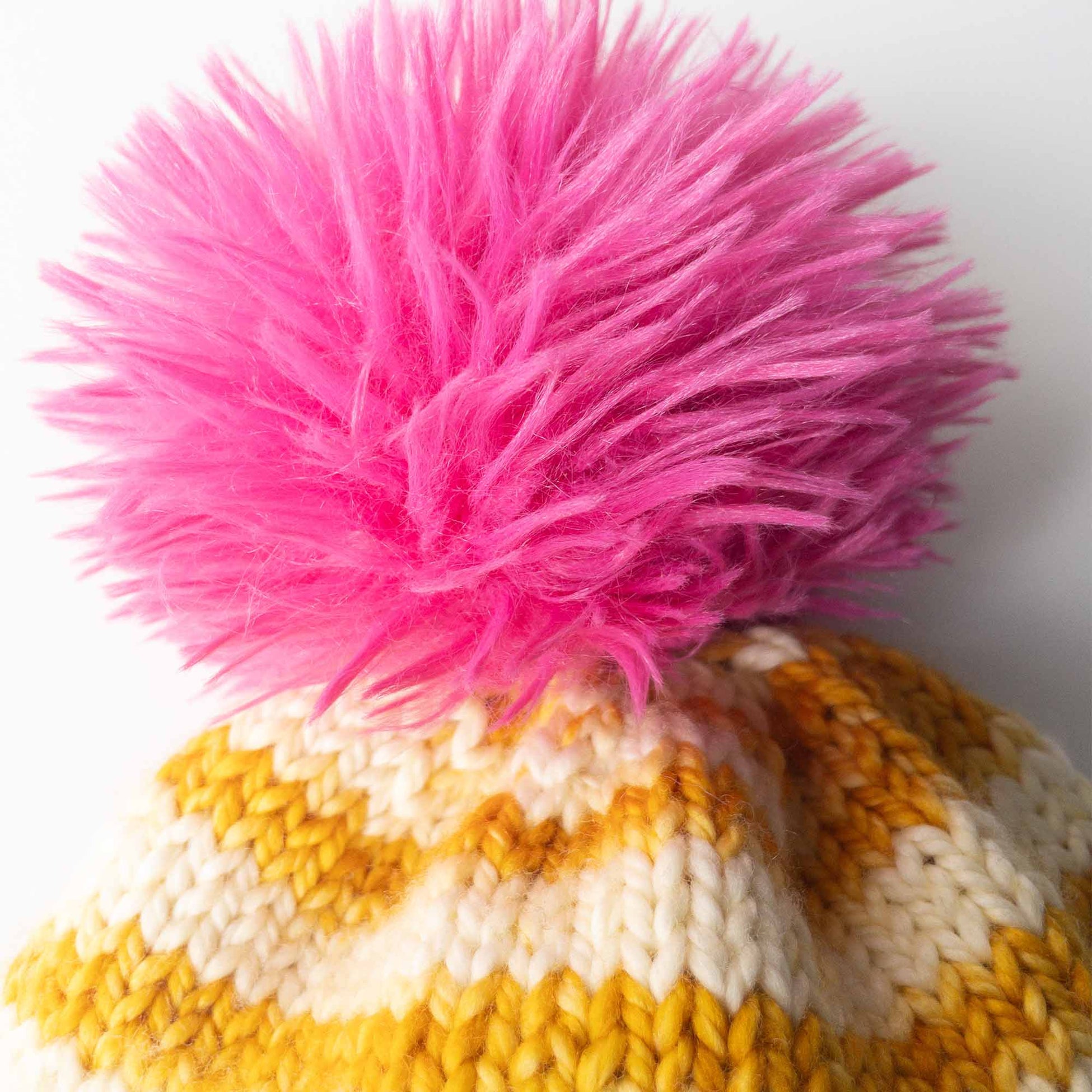 Chunky Hat Knitting Kit - Hand-dyed bulky merino yarn and an easy one ...
